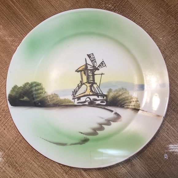 Other | Vintage Windmill Plate | Poshmark